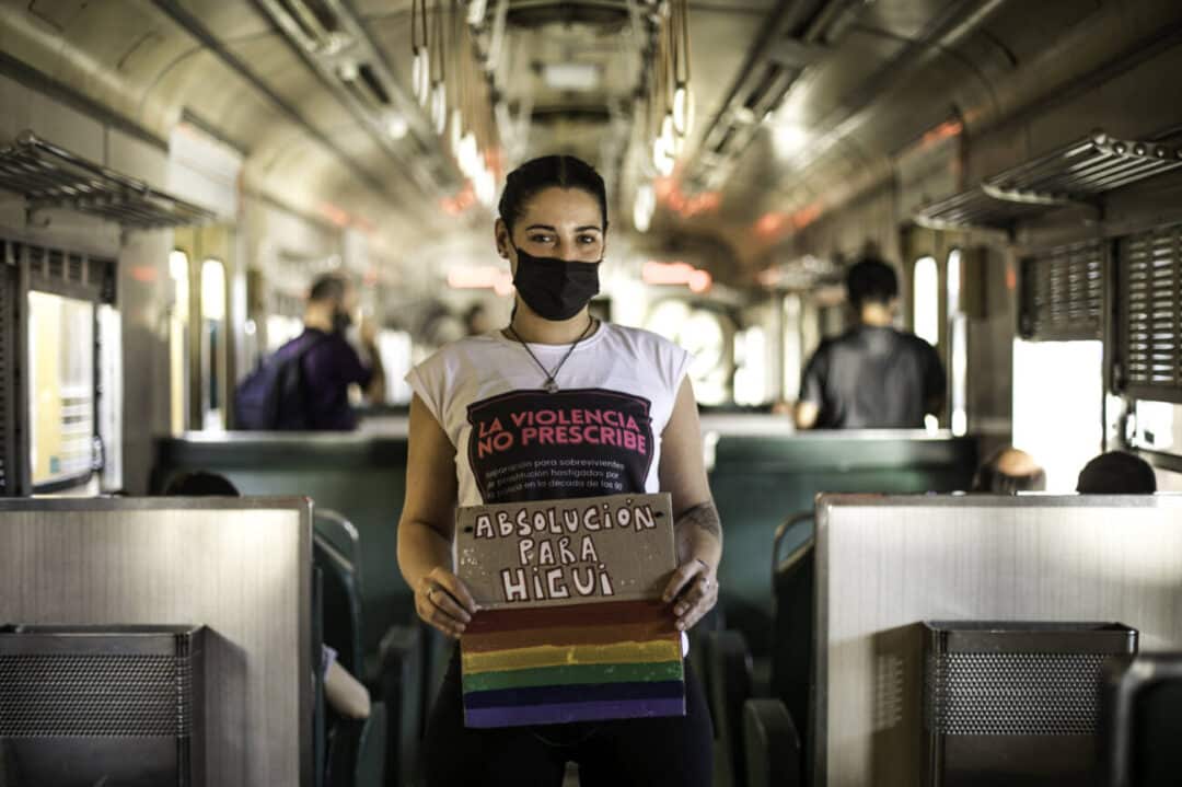 «Para Higui la libertad»: comenzó el juicio y el acompañamiento que ...