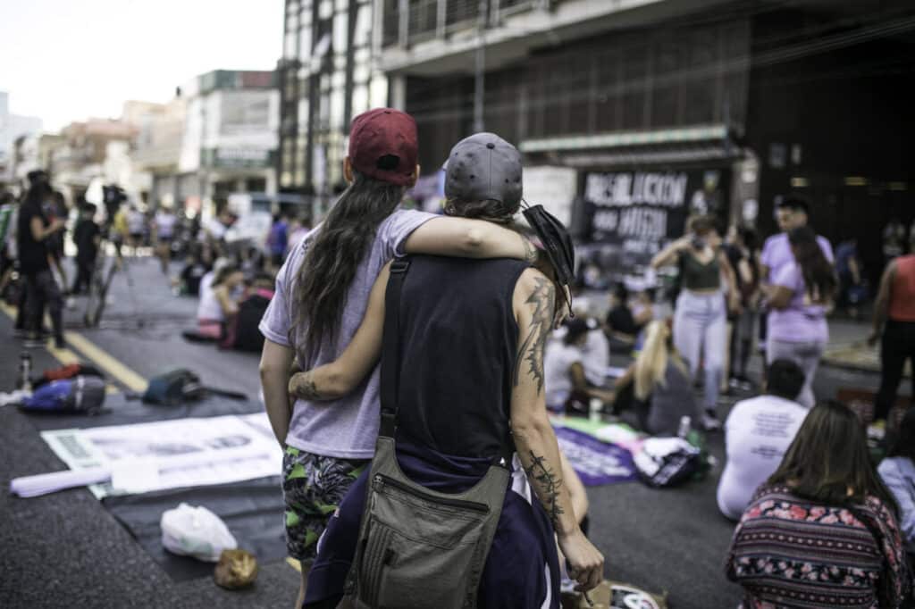 "Para Higui la libertad": comenzó el juicio mientras la movilización ...